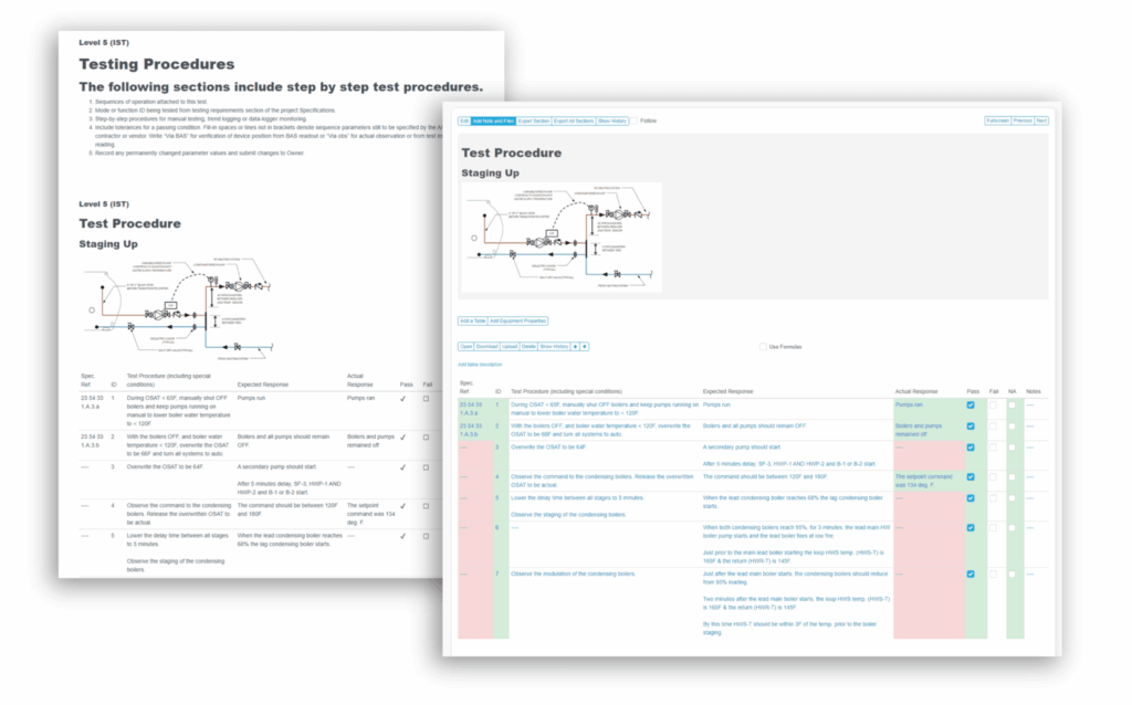 Free Templates for Commissioning | TAB | Construction - Bluerithm